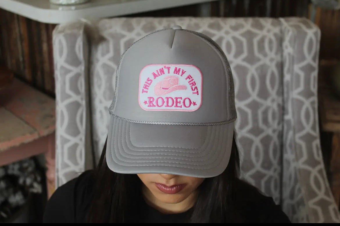 Ain’t my first rodeo trucker hat – Martha Gene