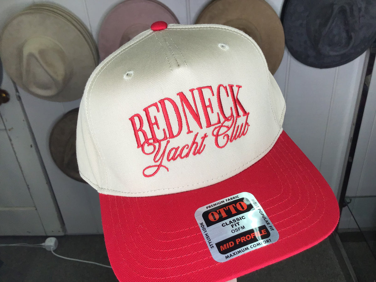 Redneck Yacht Club Embroidered Cap – Martha Gene