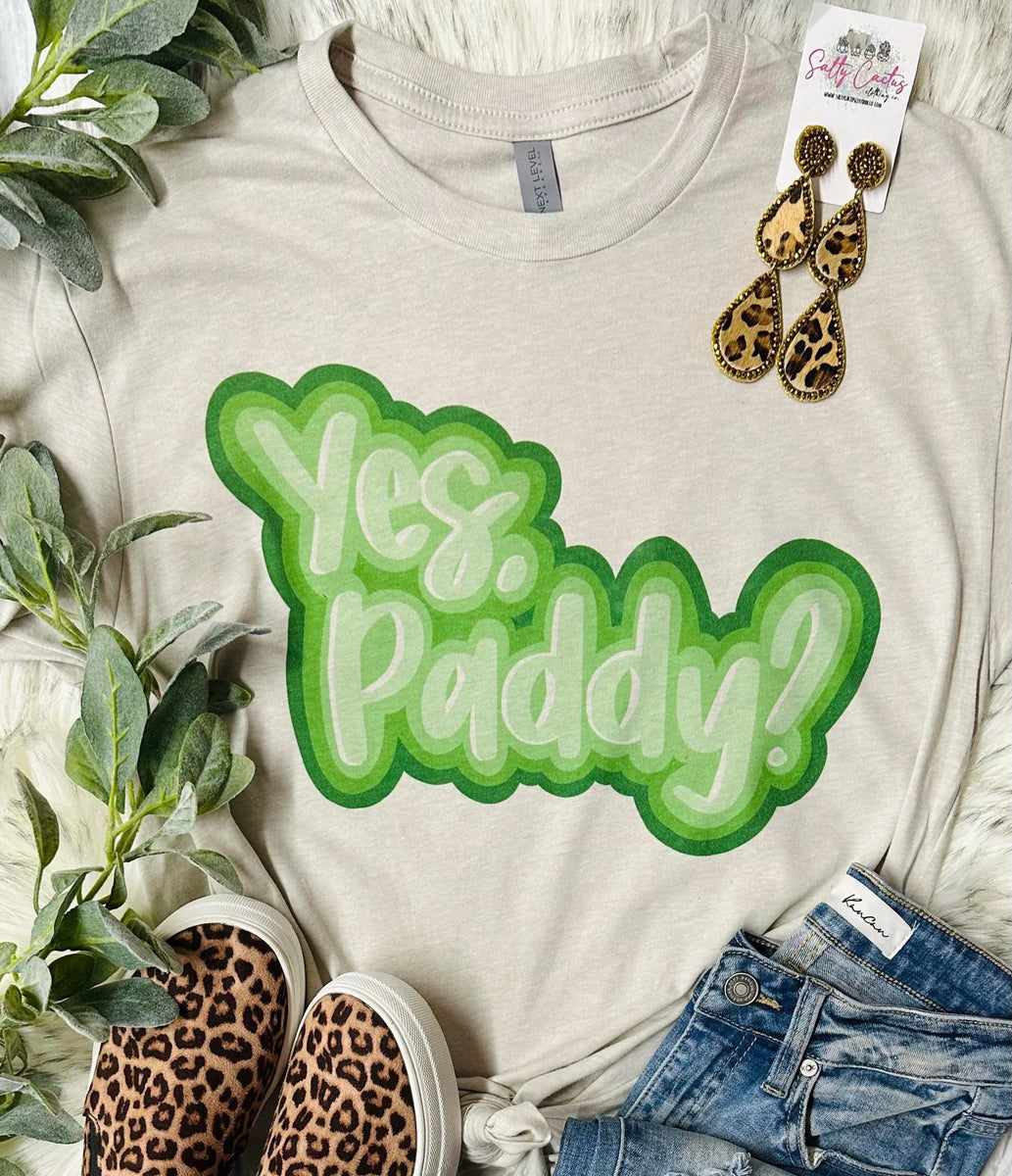 Yes Paddy tee – Martha Gene